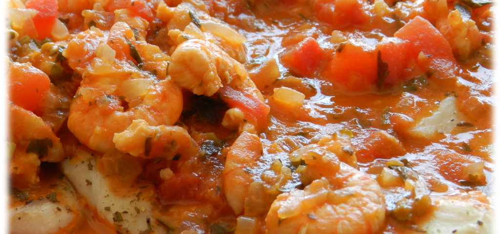 Filé de Peixe ao Molho de Camarão – Orgias Gastronômicas Filé de Peixe ao Molho de Camarão – Orgias Gastronômicas